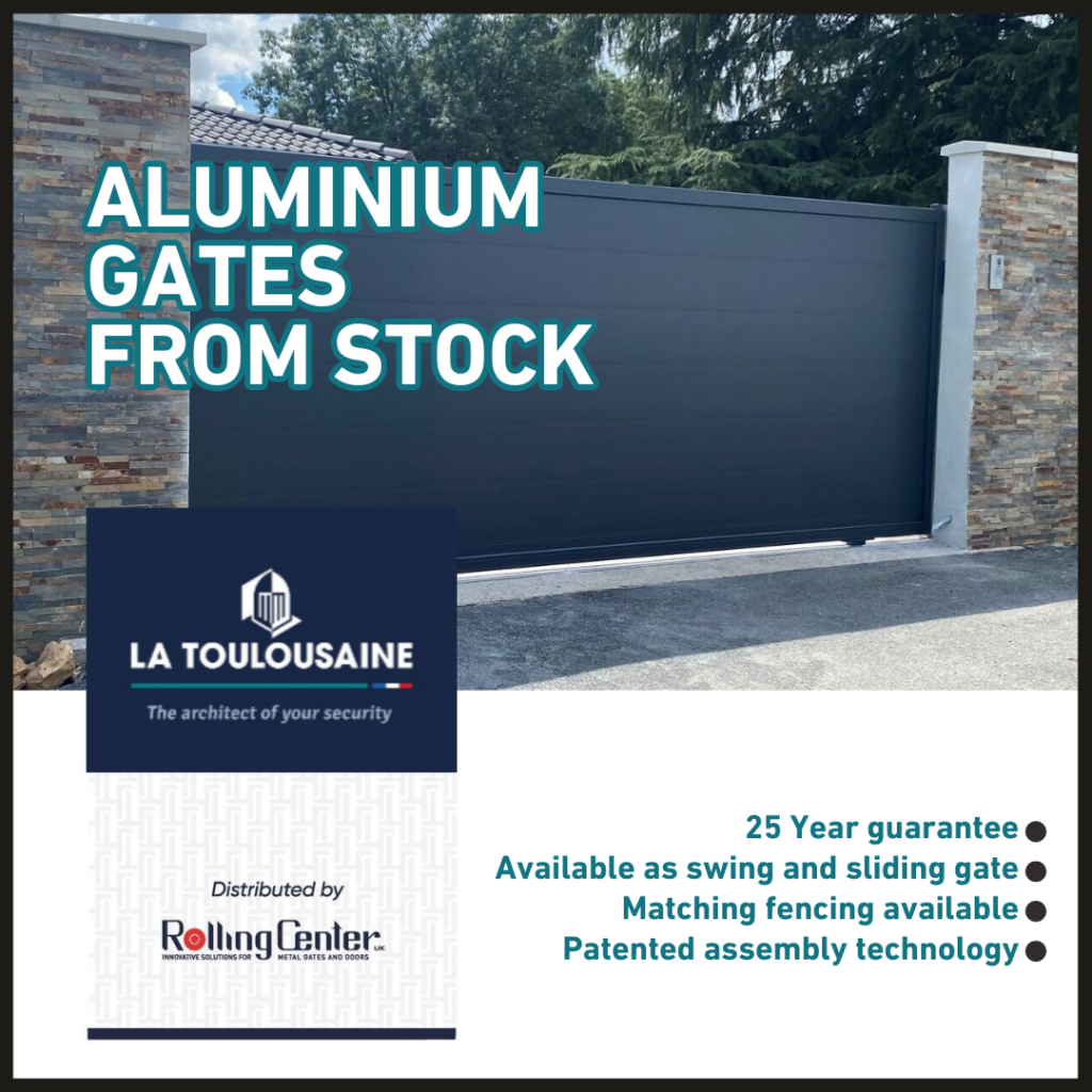 Aluminium Gates from stock | Rolling Center