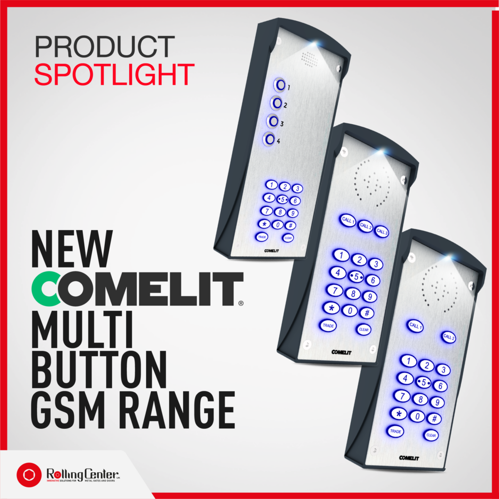 New Comelit GSM Intercom range | Rolling Center